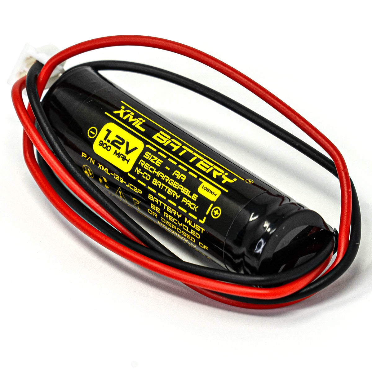 Ni-CD AA 900mAh 1.2v MINBO AA-1000 Battery Pack for Exit Sign Emergenc ...